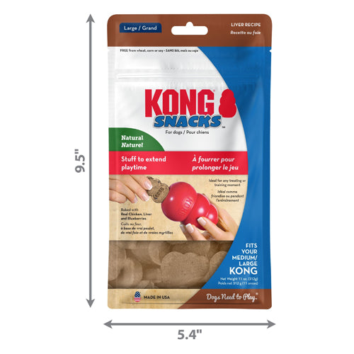 KONG Stuff'N Snacks Puppy Treats Chicken Liver 1ea/LG, 12 oz – Dog Toys ...